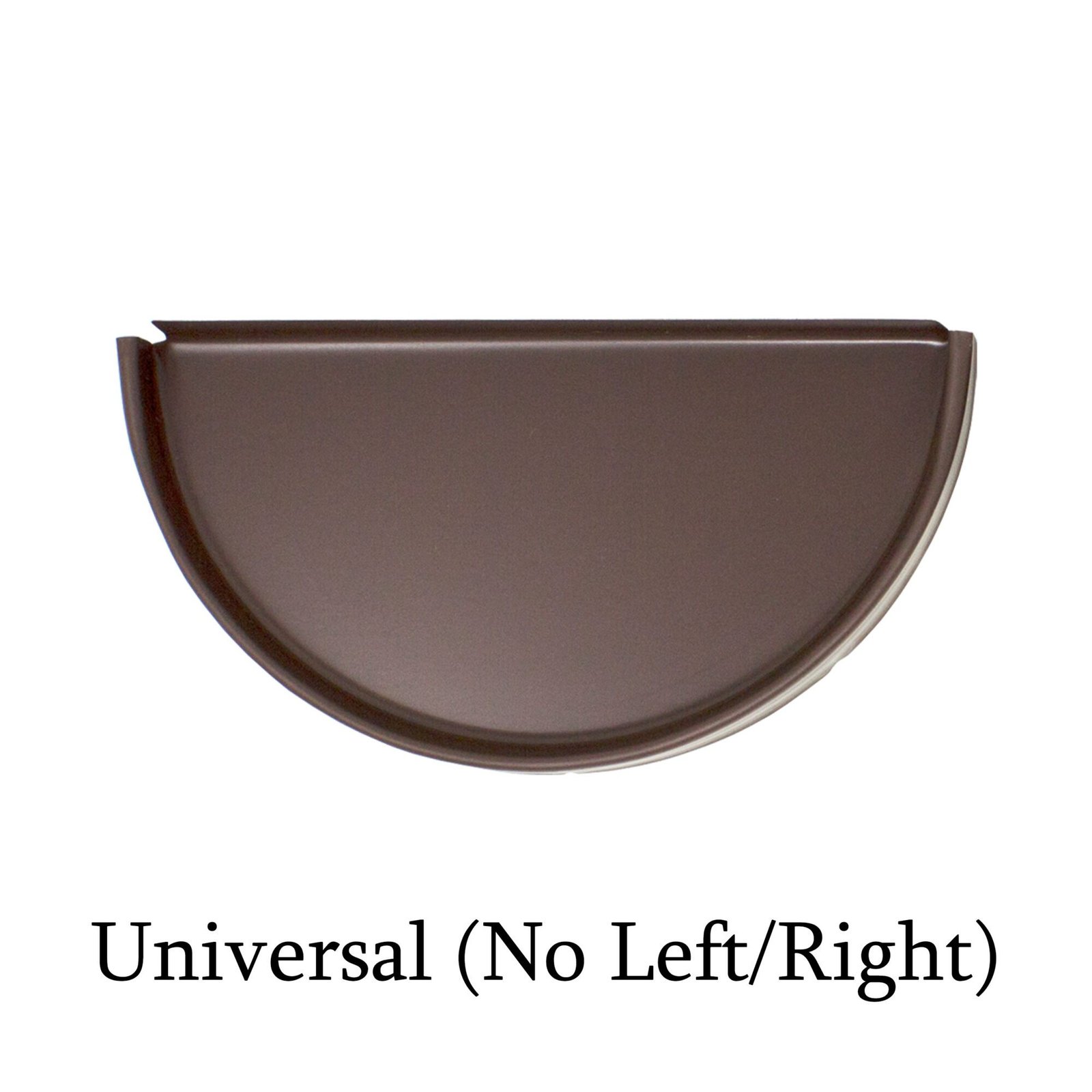 6" Half Round Endcaps (Universal)